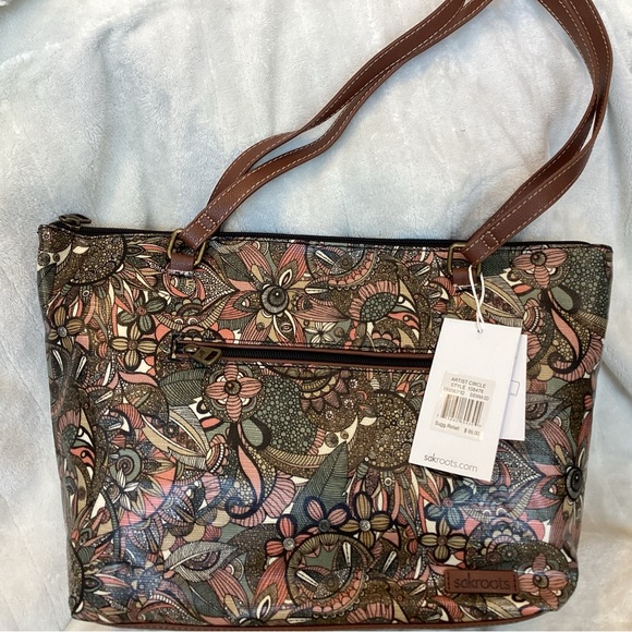 Sakroots | Bags | Sakroots By The Sak Artist Circle 2 In Satchel Wallet ...
